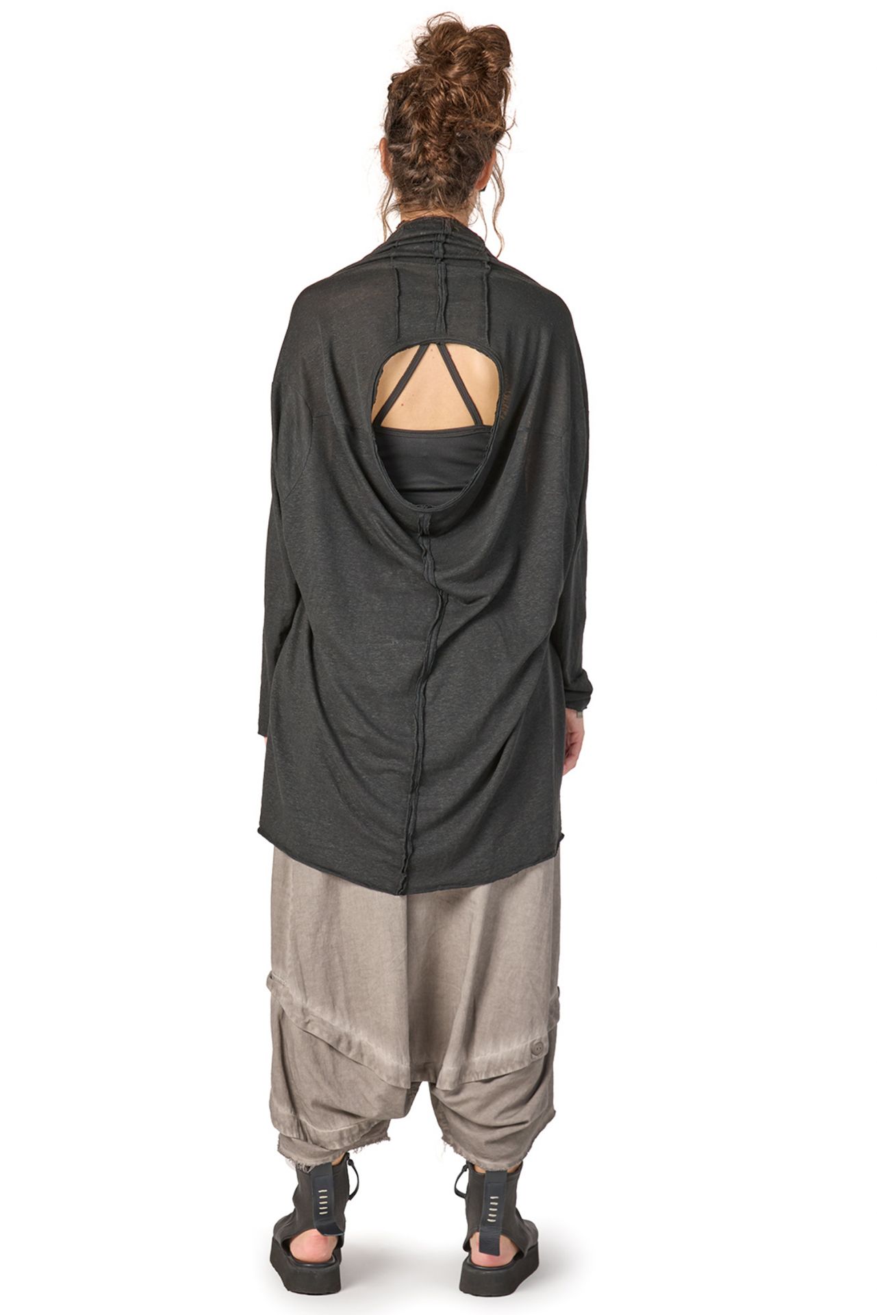 Studio b3 Asymmetrical Pullover - Spooka - Cream I SELECT