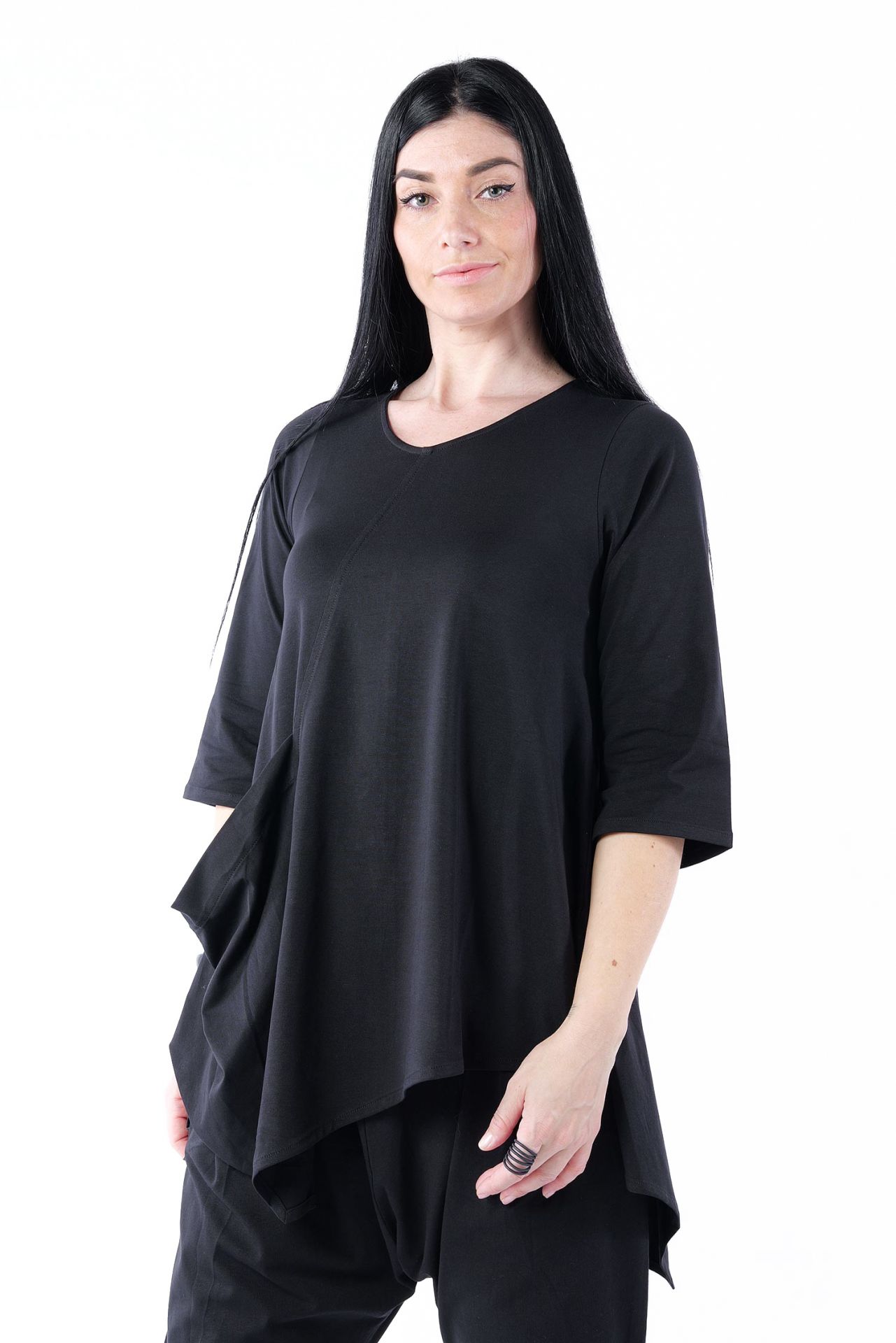 Khei A-Line top - Black - 26.1-KHJ118