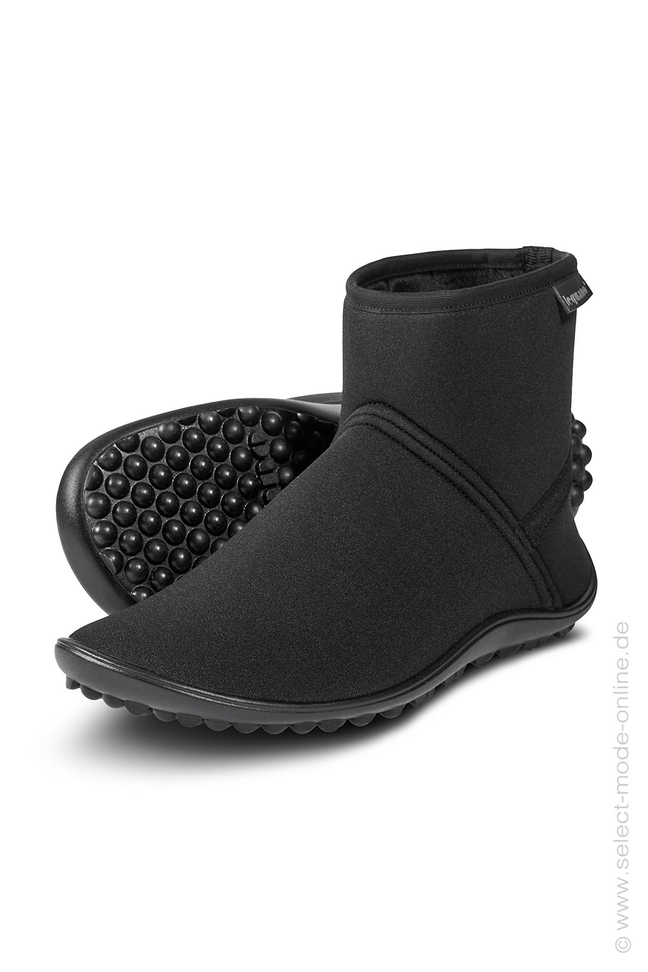 Leguano Barefoot shoes - Thermo - Black I select mode online