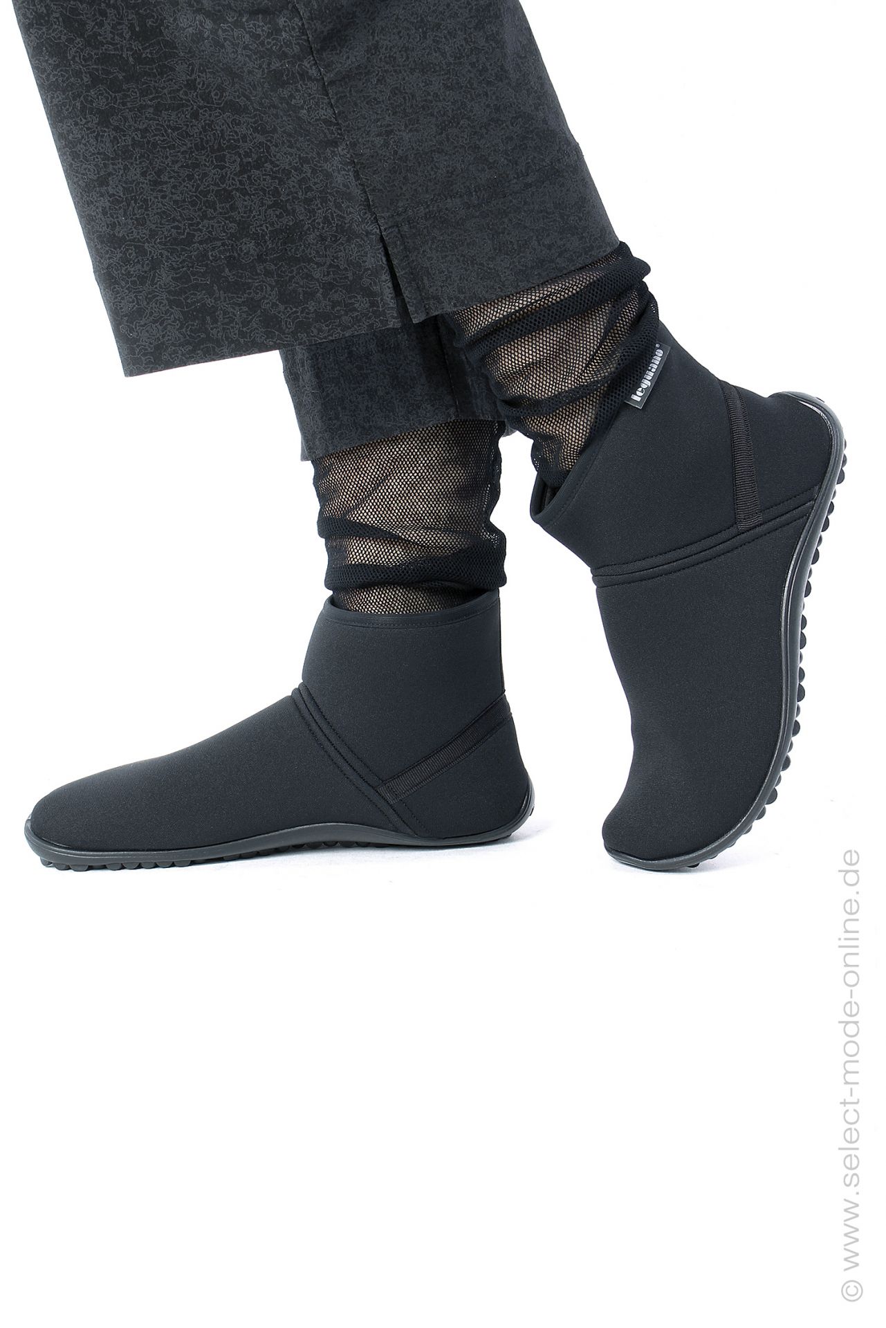 Leguano Barefoot shoes - Thermo - Black I select mode online