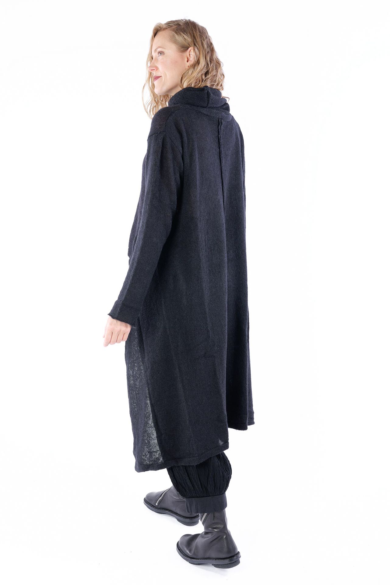 Studio b3 Fine knit tunic - black - Flowy