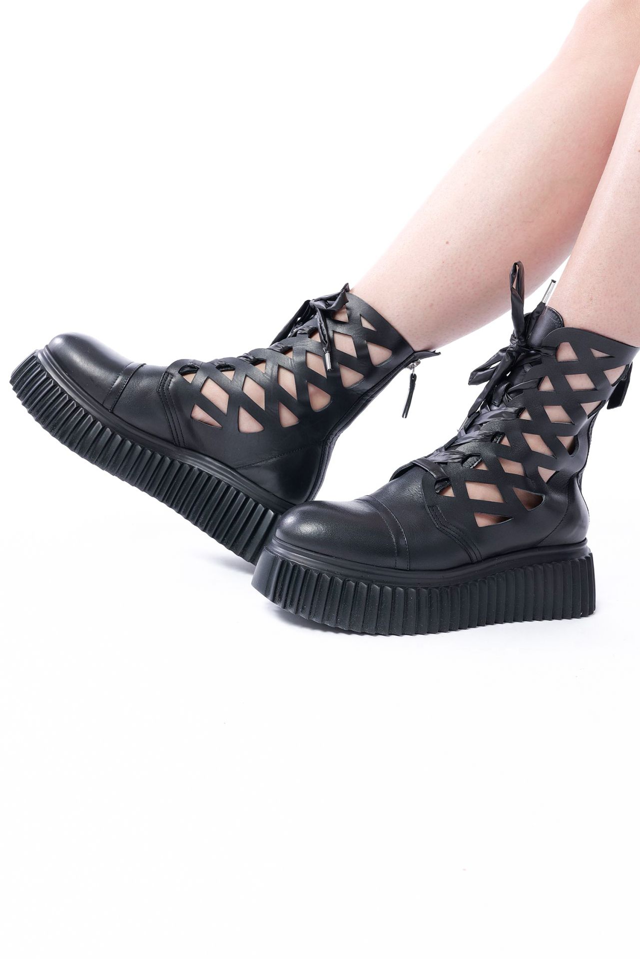 AGL Leather boots - Black - Viggy