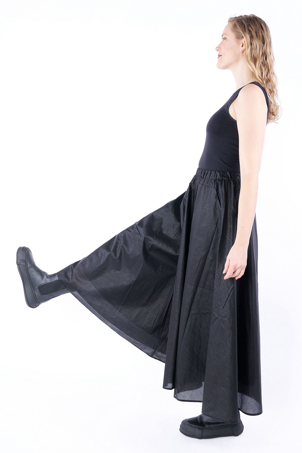 La Vaca Loca - Super wide pants - Black - V25.5368 I SELECT