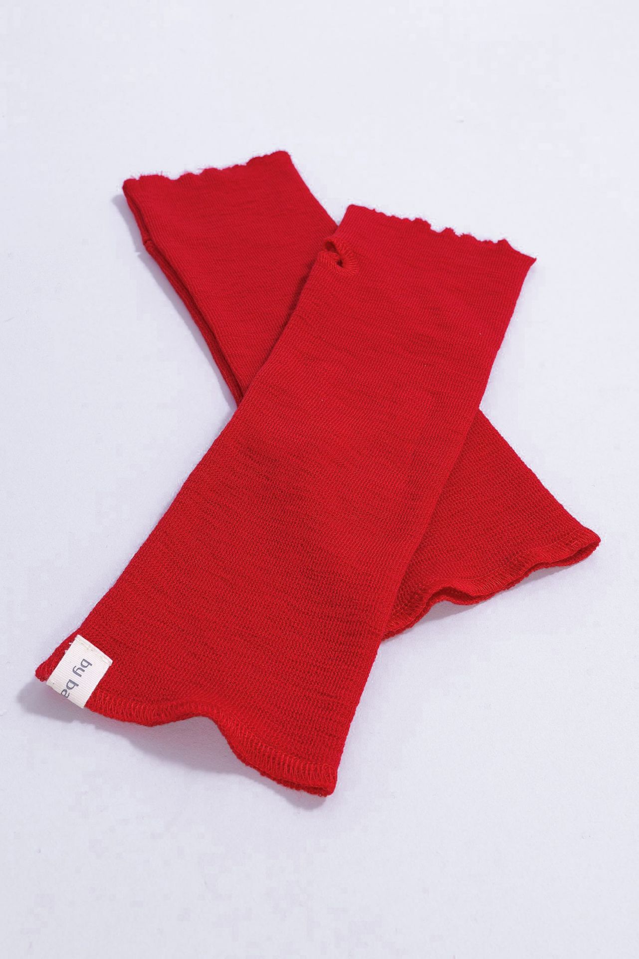 By Basics Merino Stulpen - chili red - 1014 I SELECT
