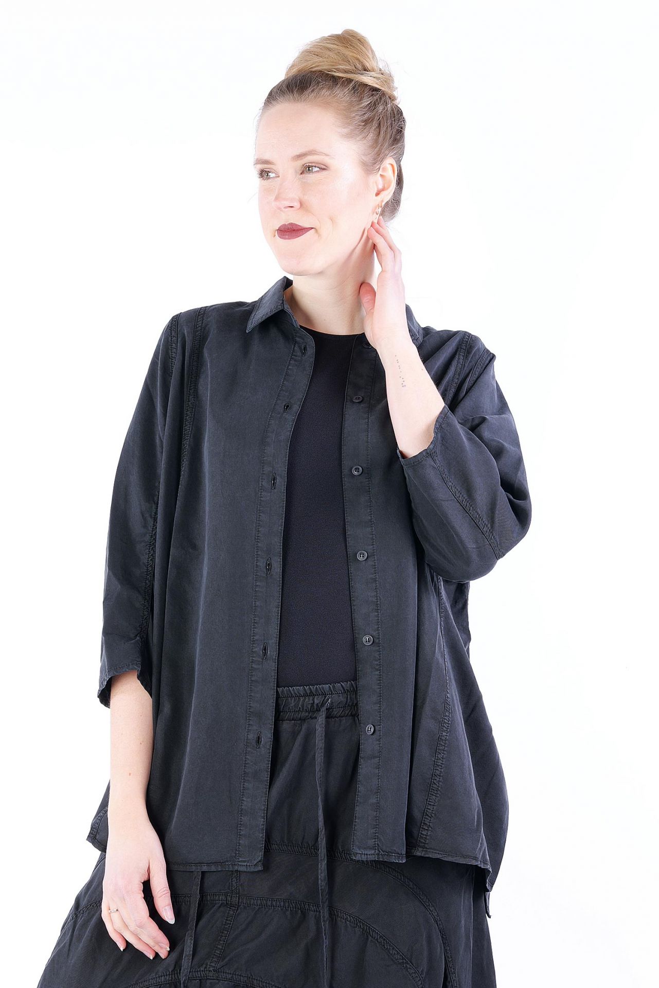 Rundholz Black Label Oversize blouse - 1253200405 - black I SELECT