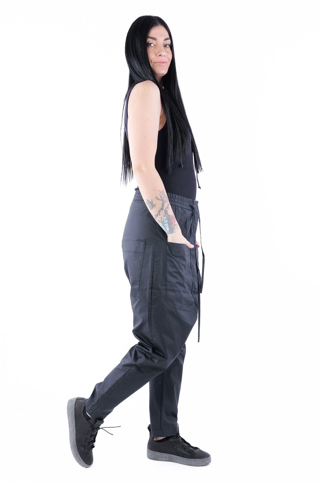 Plü Pluslavie Coated pants - Black - 1051