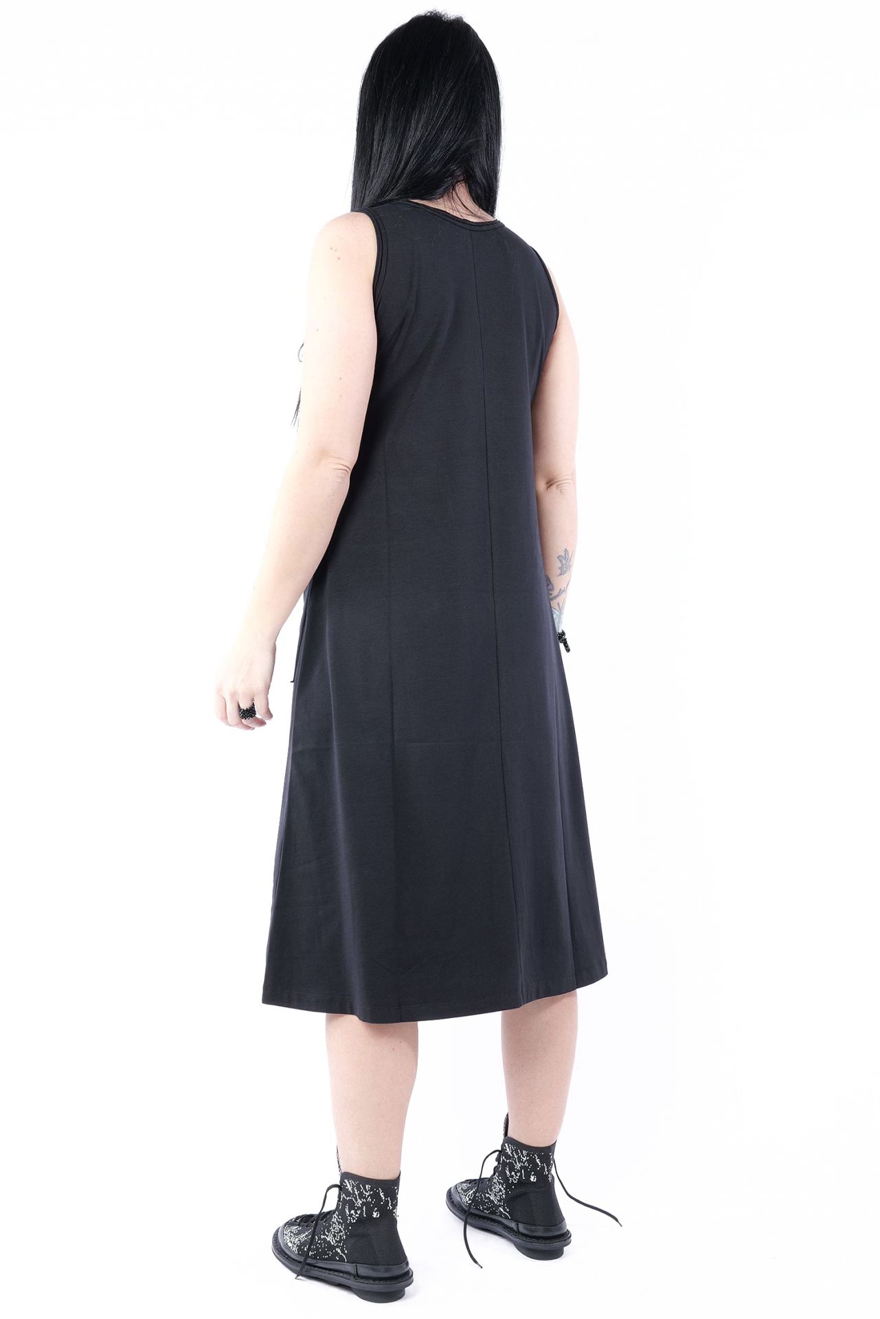 Khei A-Line dress - Black - 26.1-KHJ129