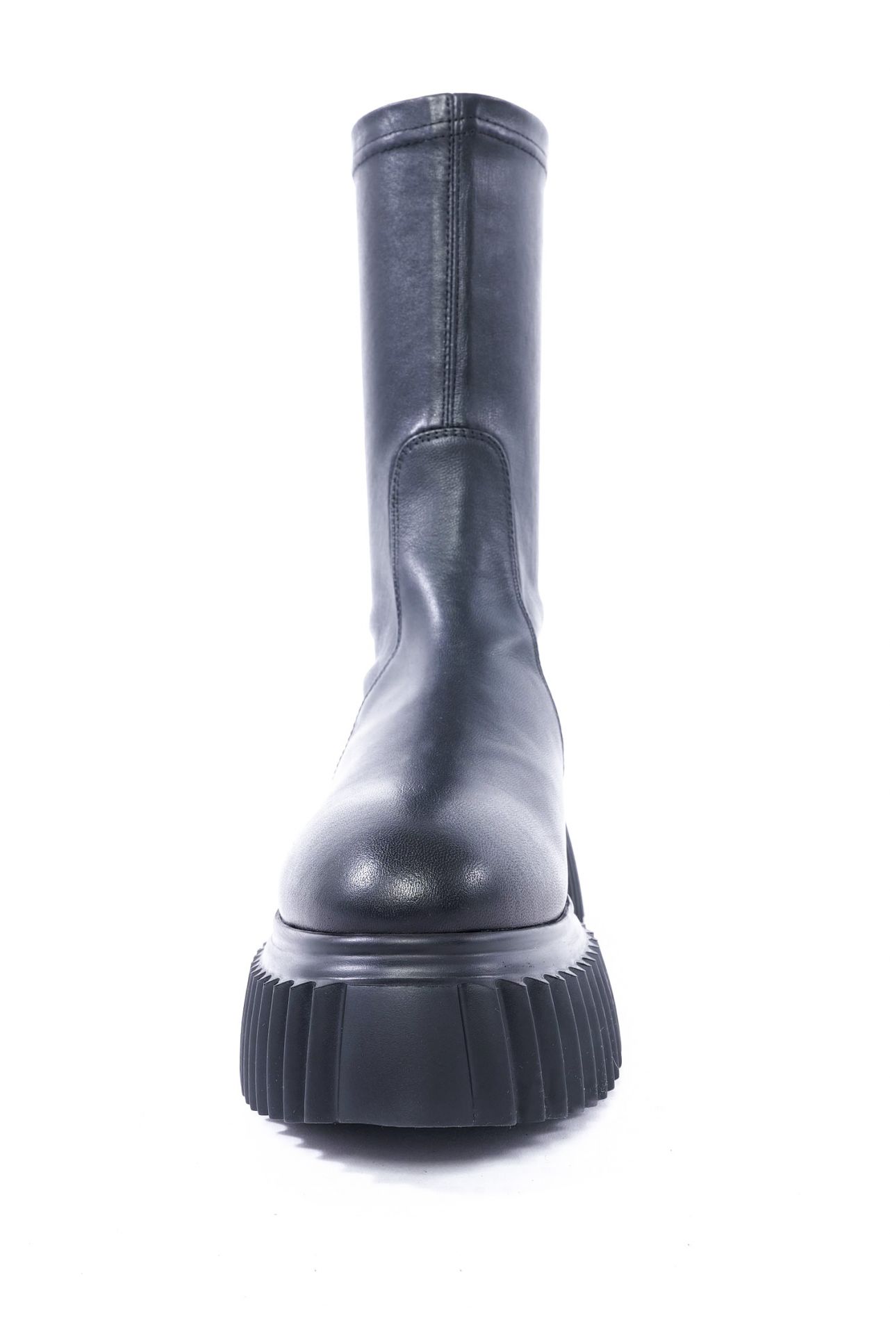 AGL Stretch leather boots - black - MILAGROS STRETCH I SELECT