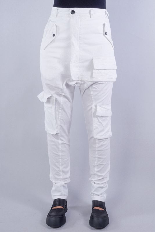 Rundholz DIP Low crotch pants - 1252600105 - semi bleach I SELECT