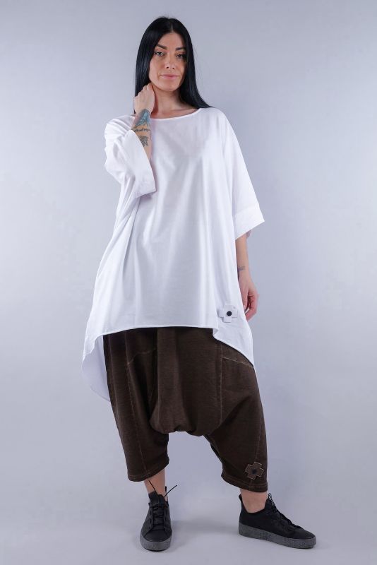 Plü Pluslavie Oversize T-shirt - White - 5079