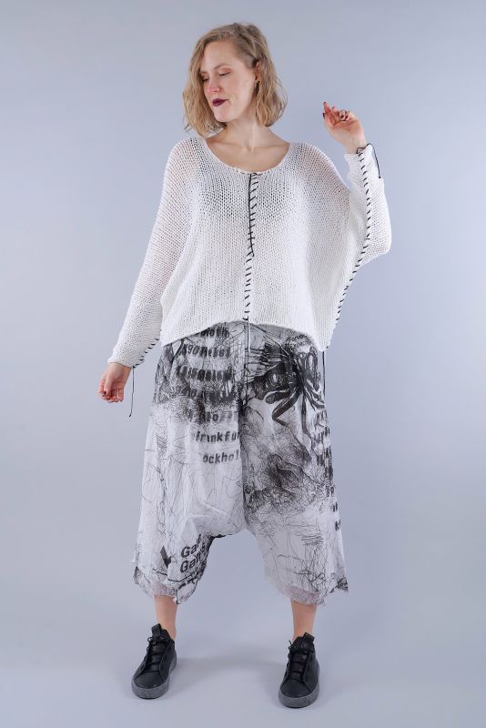 Studio b3 Knitted pullover - Offwhite - Musso