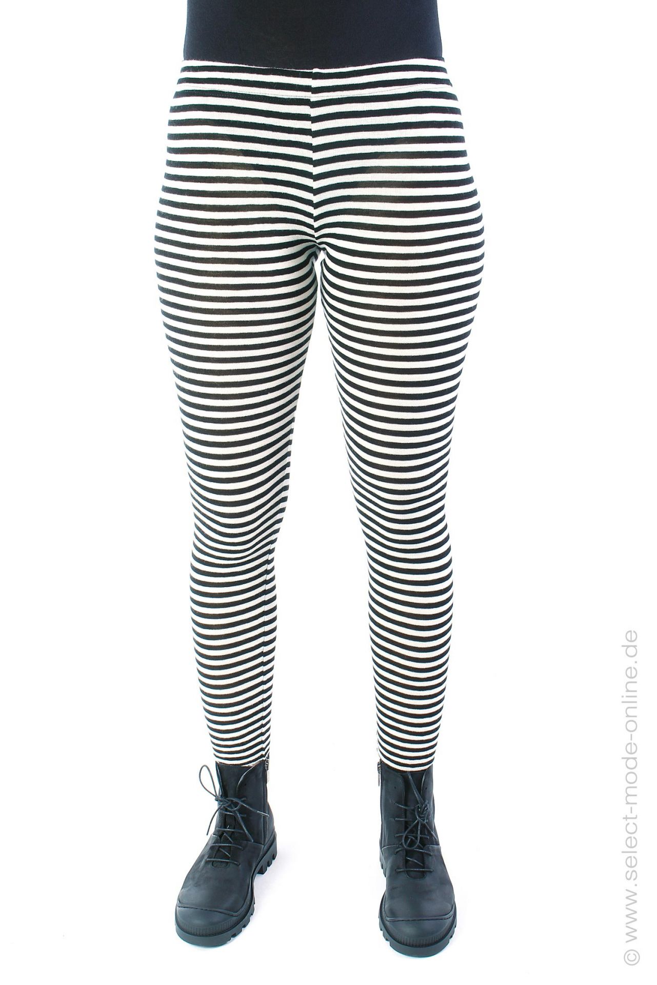 By Basics Merino leggings - white/black - 3001 I select mode online