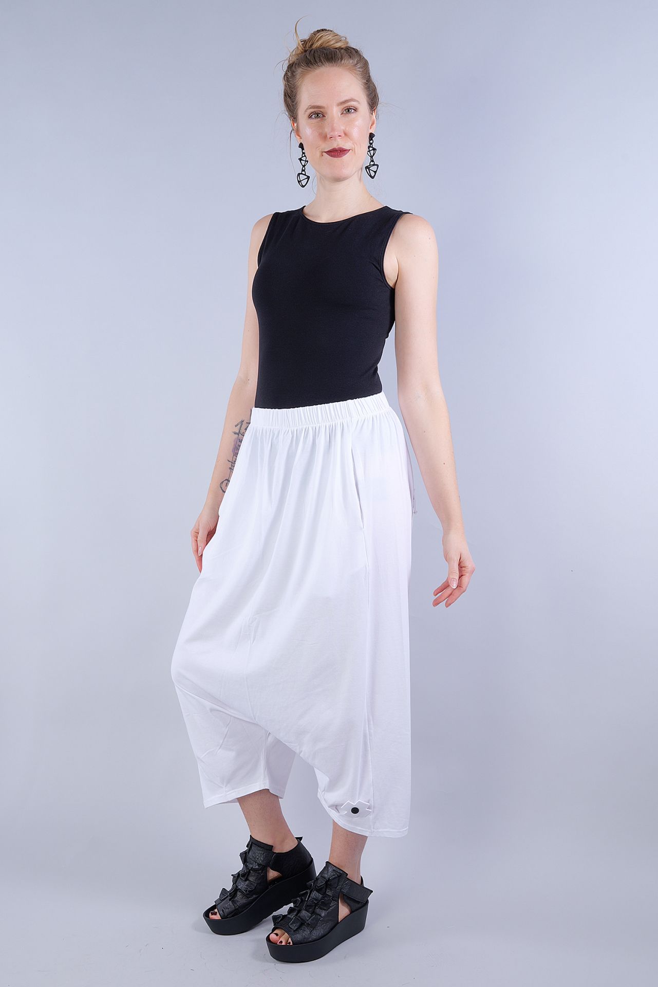 Plü Pluslavie Jersey pants - 1053 - White I SELECT