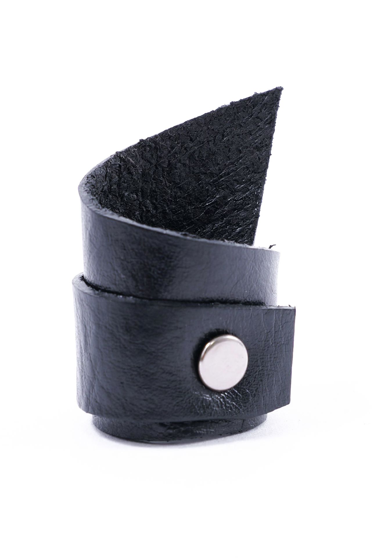 Skin Machine Leather ring - Obtuse Ring - black I SELECT mode online