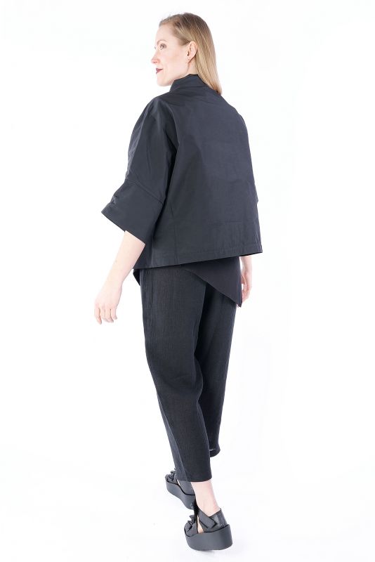 Igor Oversize jacket - S25-18 - black I SELECT