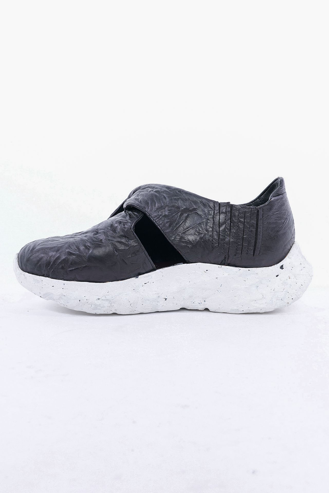 Papucei Leather sneaker - Maks - black I SELECT