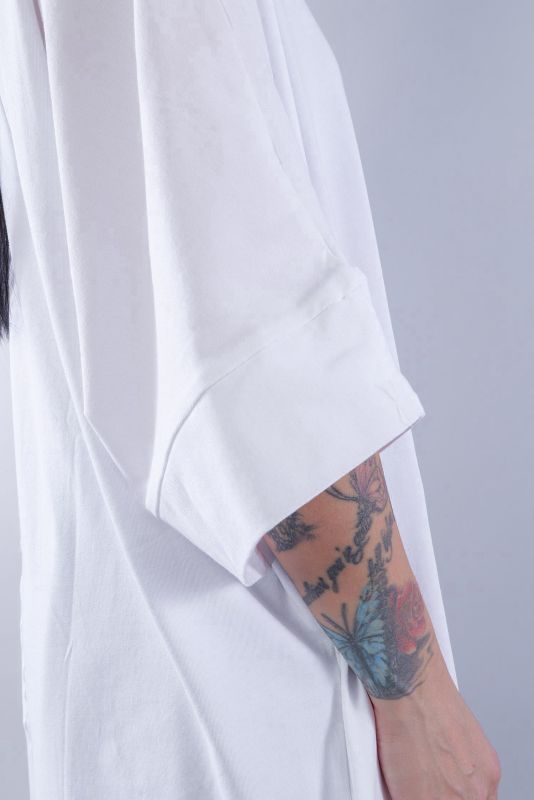 Plü Pluslavie Oversize T-shirt - White - 5079