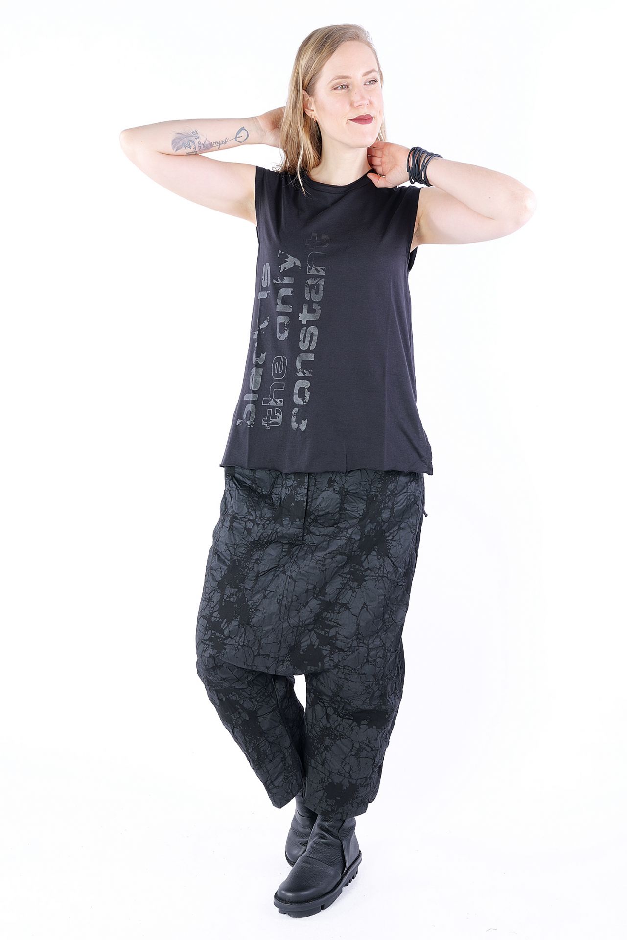 Studio b3 Oversize top - Sly - black I SELECT