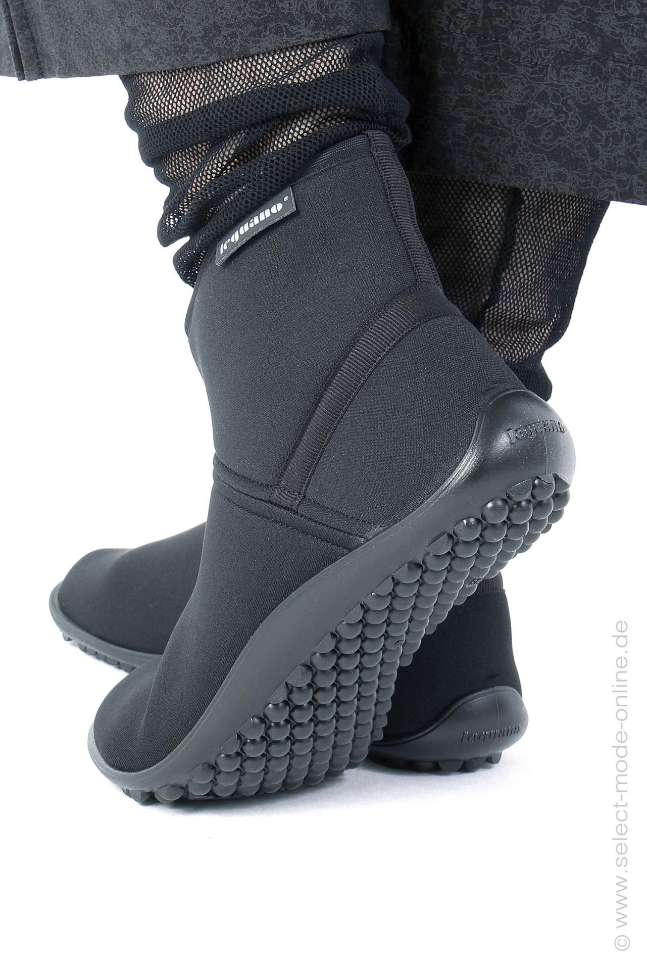 Leguano Barefoot shoes - Thermo - Black I select mode online