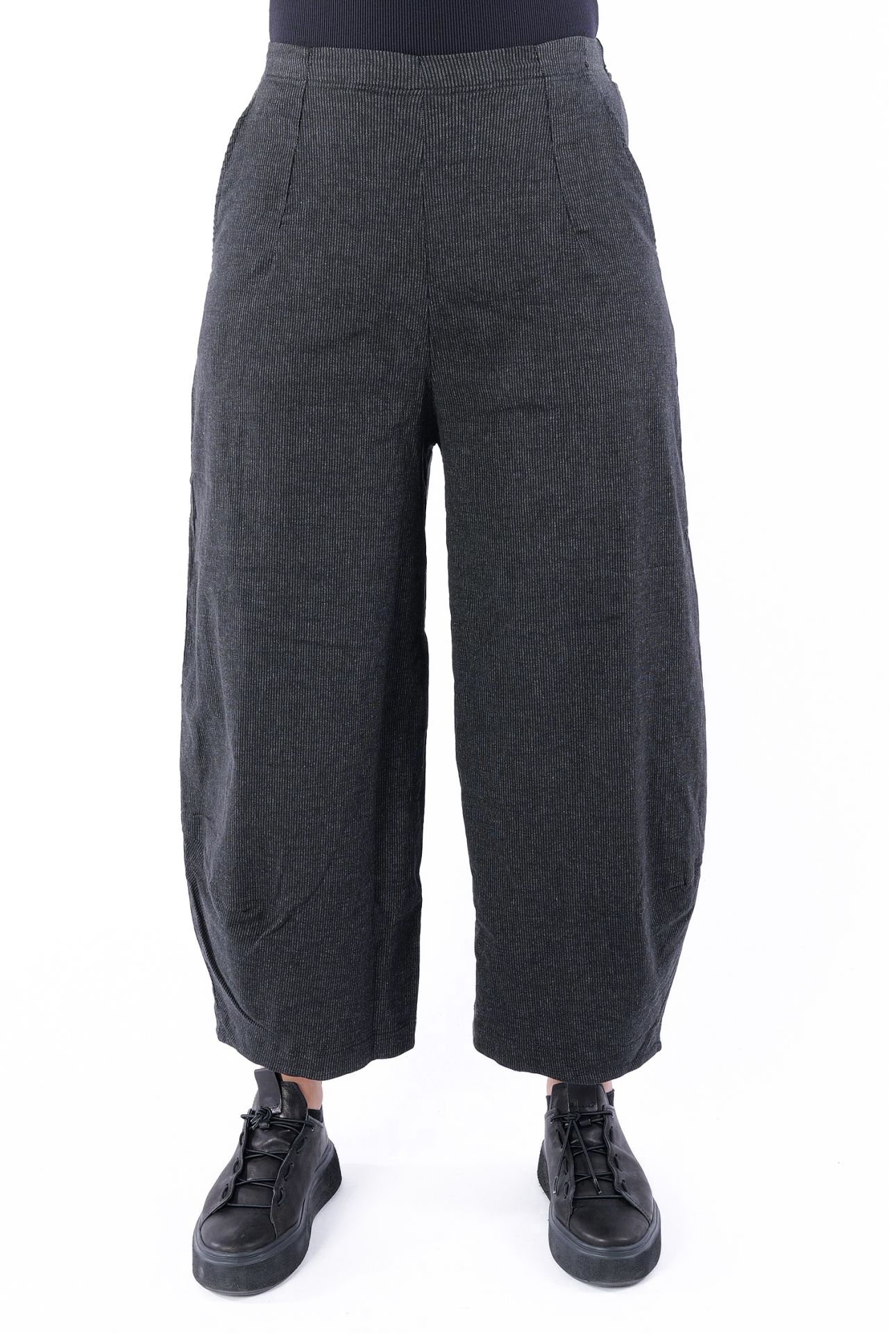 Rundholz Black Label Pinstripe pants - Black stripe - 2253410107