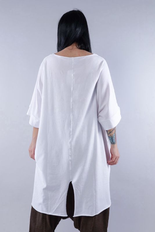 Plü Pluslavie Oversize T-shirt - White - 5079