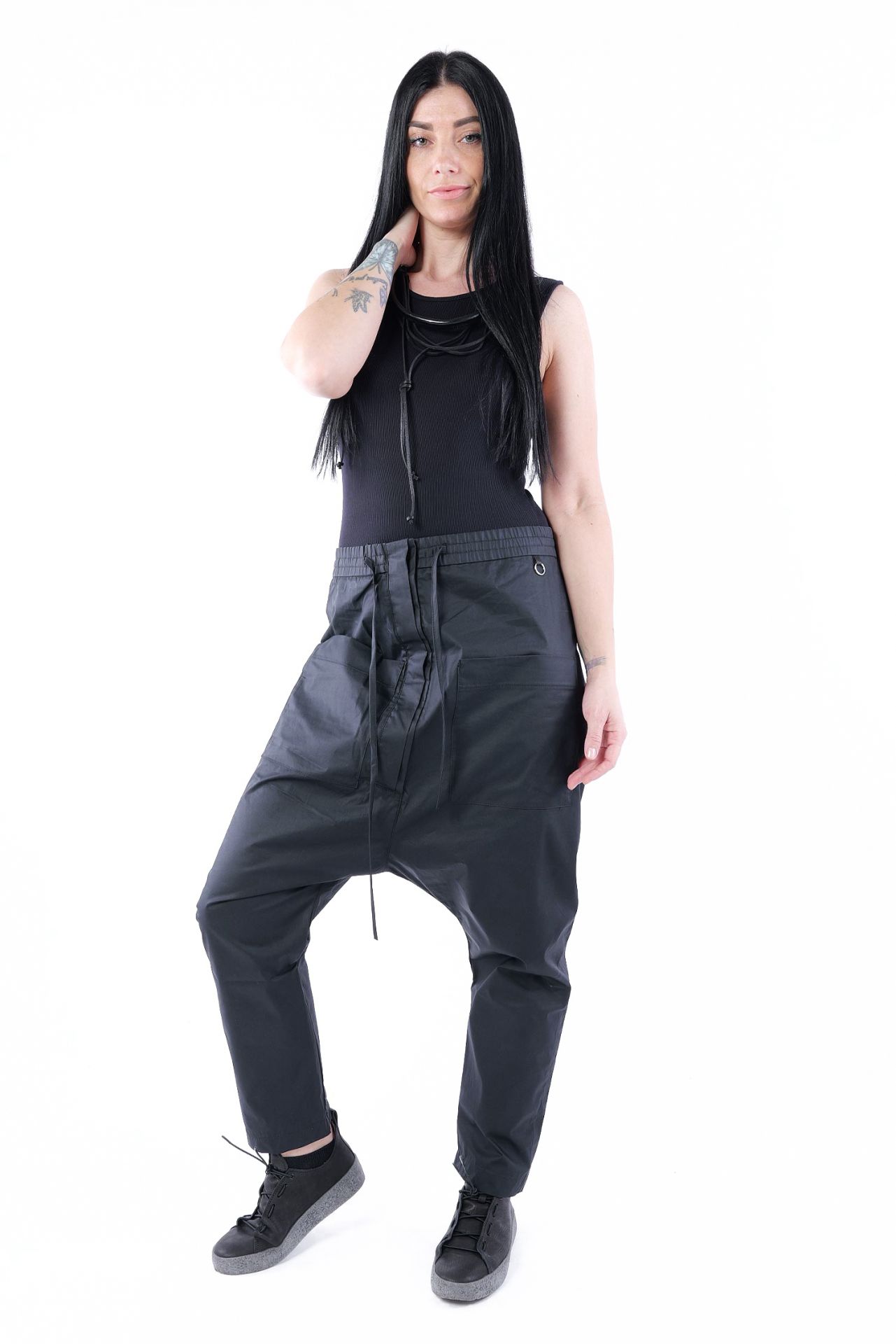 Plü Pluslavie Coated pants - Black - 1051