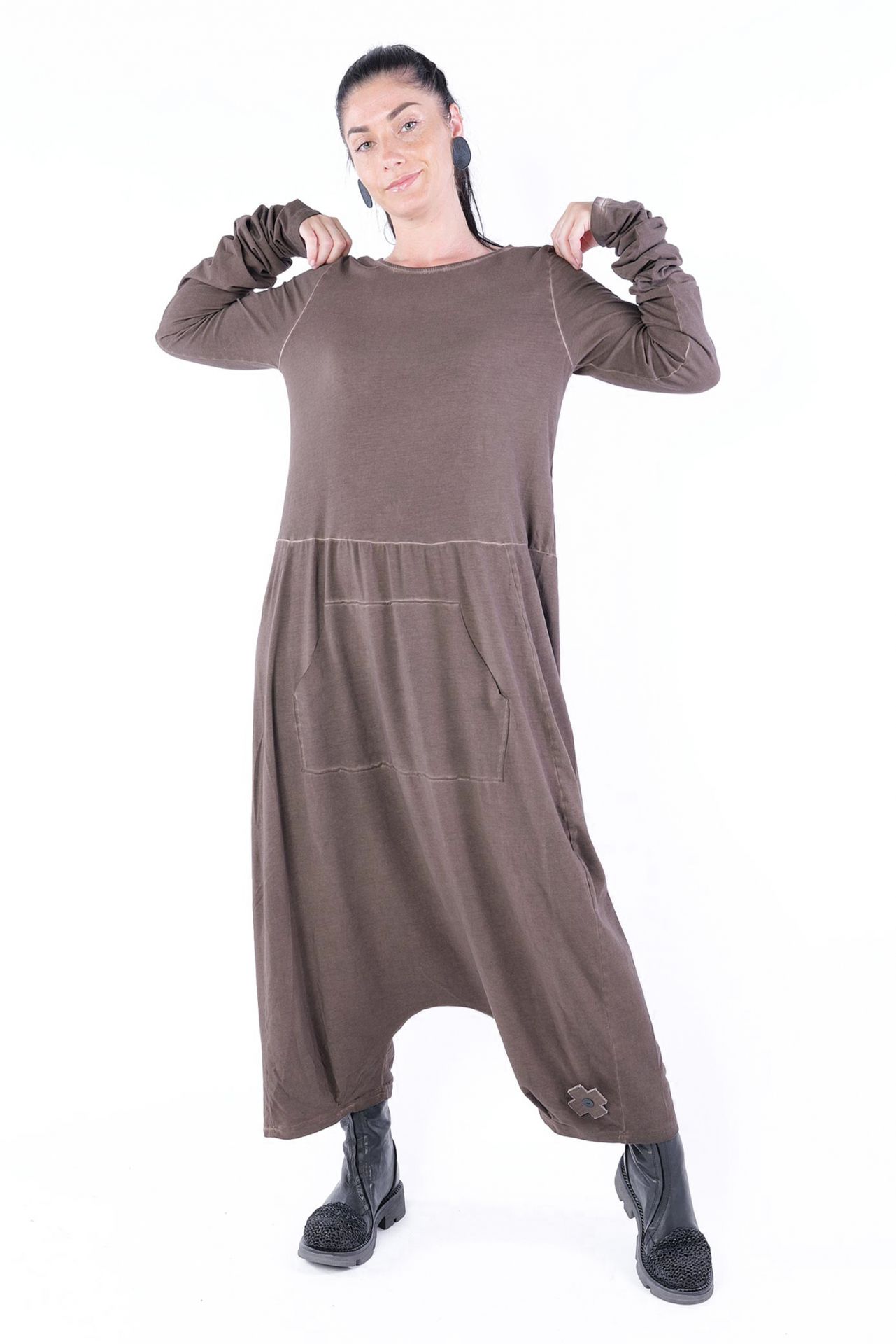 Plü Pluslavie Jersey Overall - Chocolate - 1094