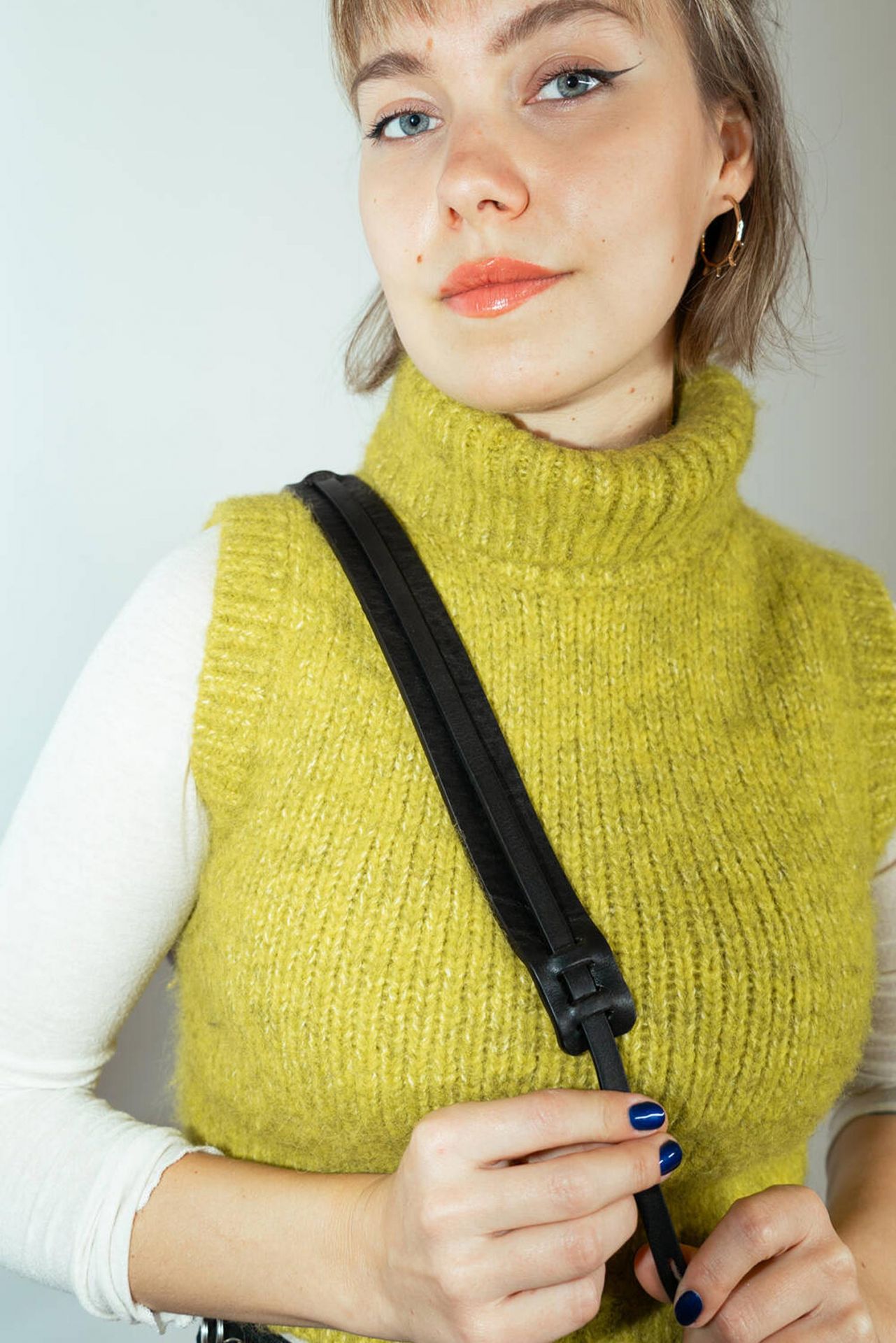 Ina Kent Shoulder strap wide - Black - PROTECTOR KIT ed.1 I SELECT