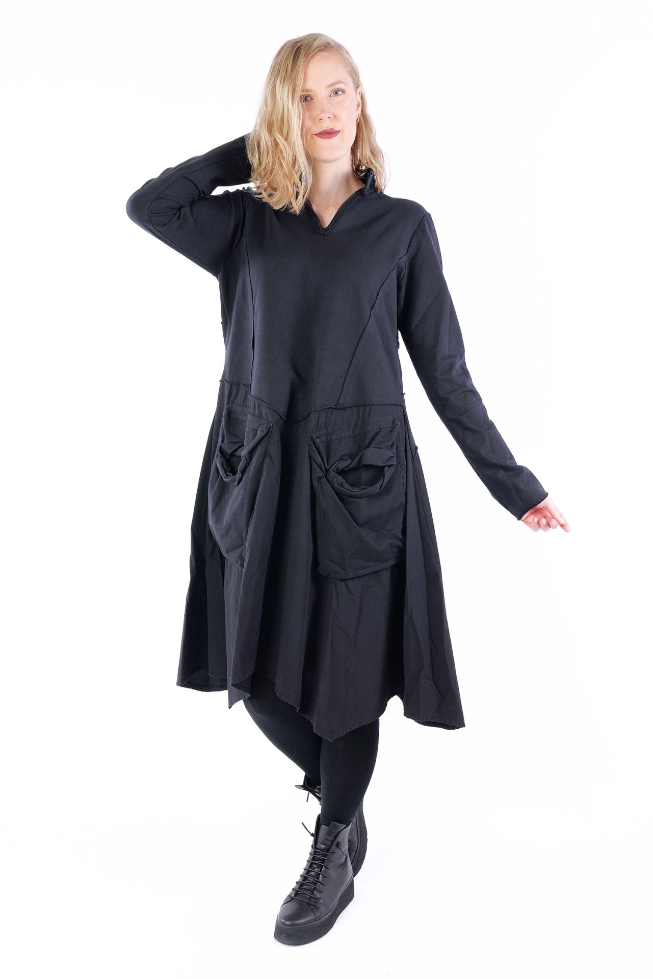 Zilberman A-line dress - black - 25566 I SELECT