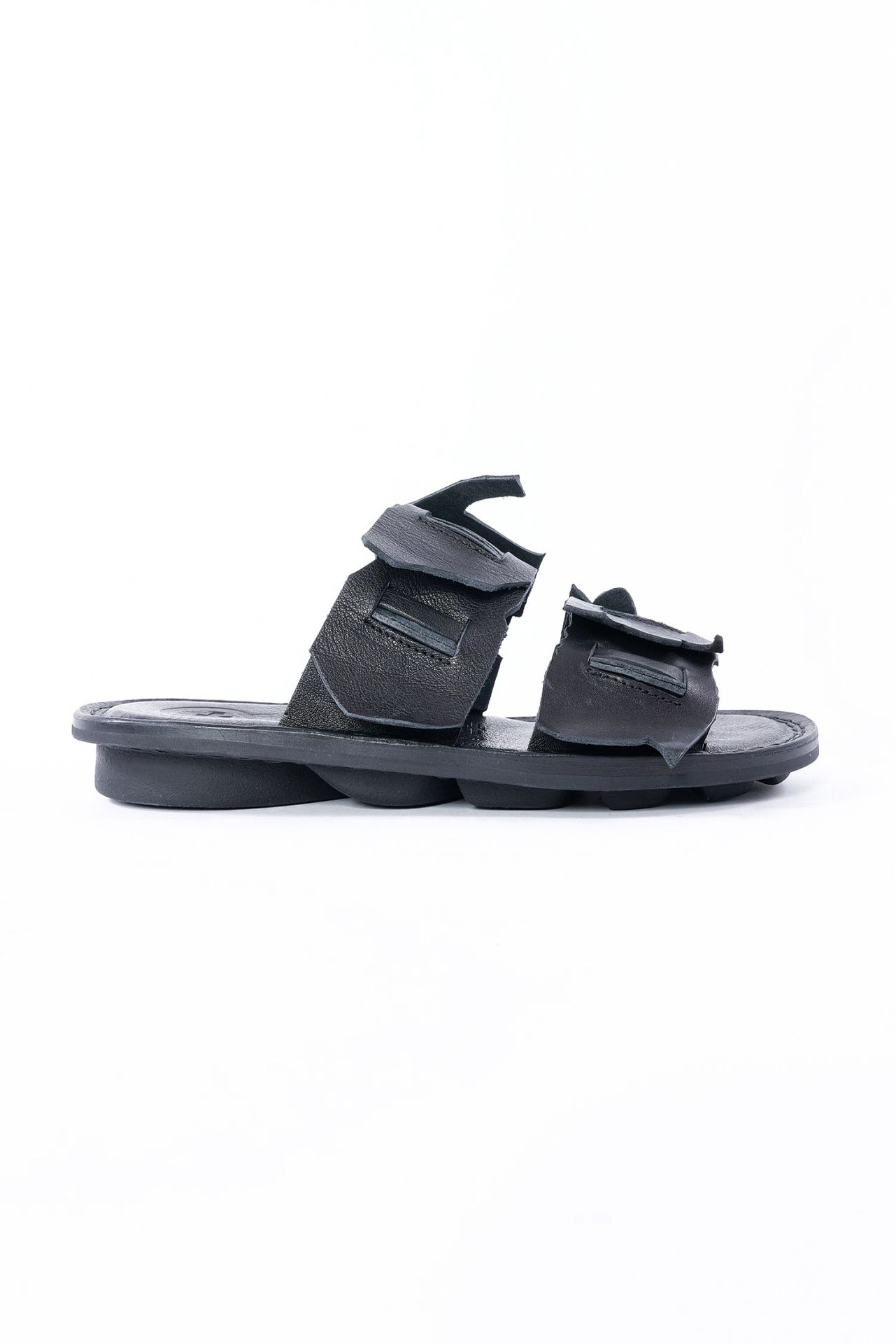 Trippen Leather sandals - Black - Montage