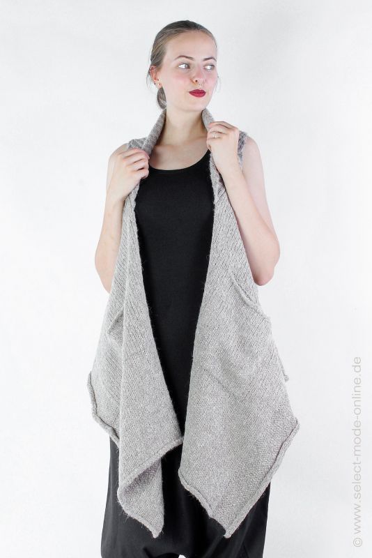 Studio b3 Knit vest - Faded beige - LISARA I select mode online